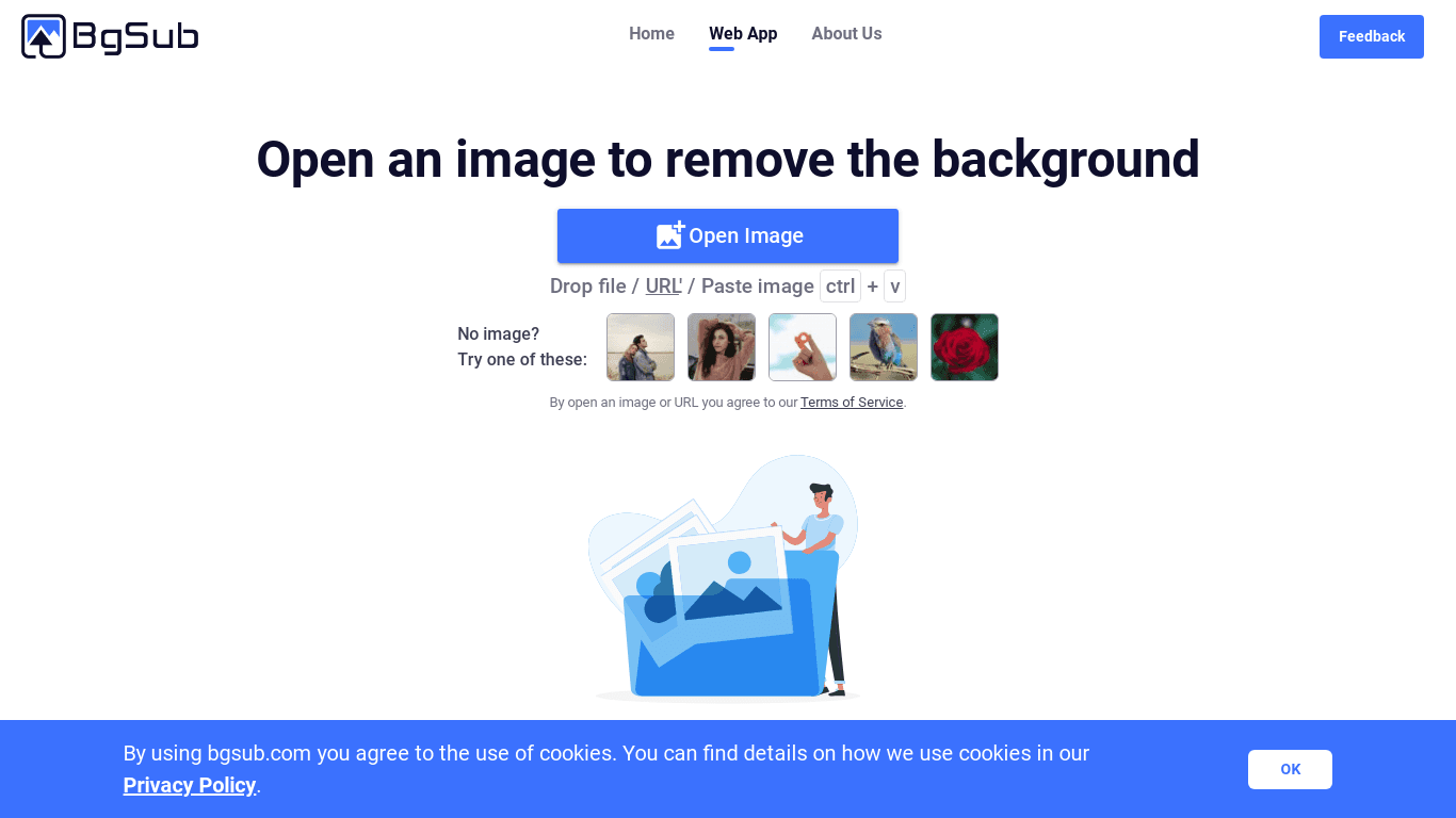 BGBye Demo | Free Remove Background From Images - AI Demos