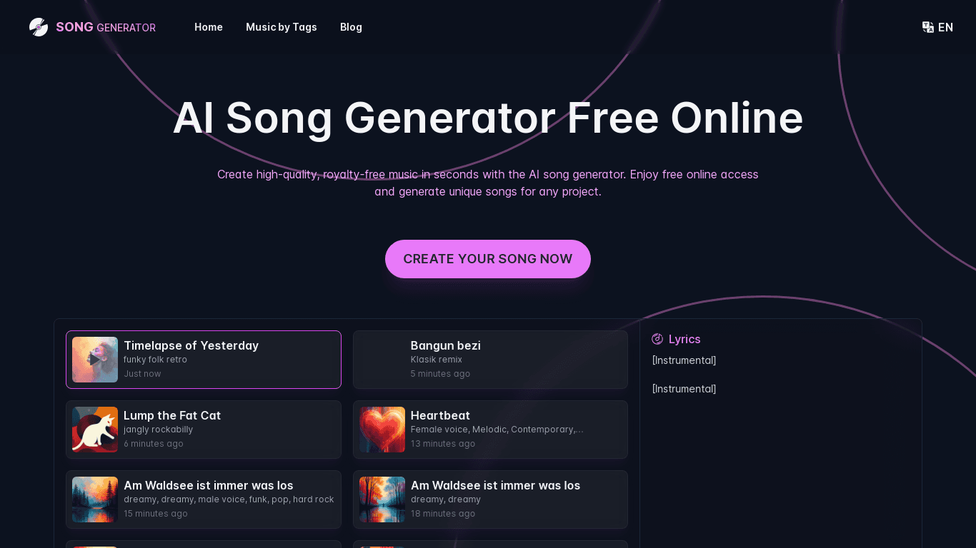 MakeBestMusic Demo | AI Music Generator - AI Demos